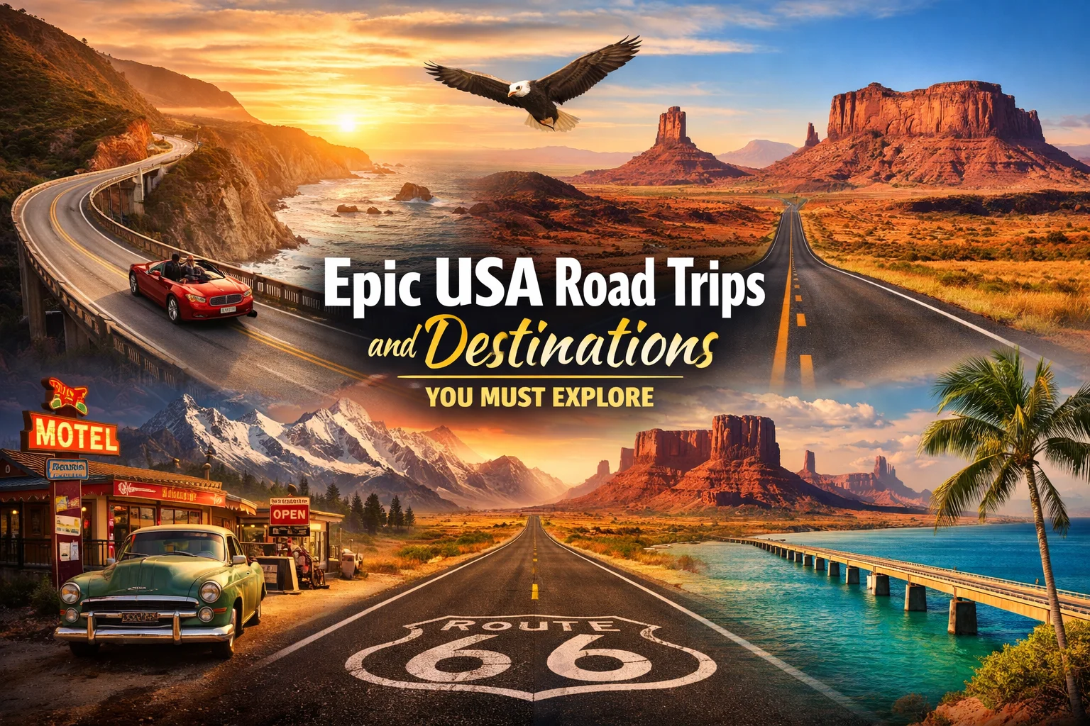 Epic USA Road Trips and Destinations You Must Explore